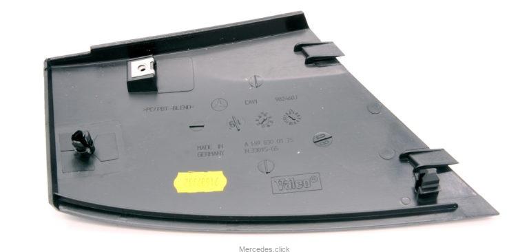 Nakładka podszybia Mercedes A Klasa W169 strona lewa - Mercedes.click