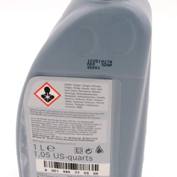 Olej przekładniowy skrzyni biegów CVT i Multitronic A klasa W169 B ...